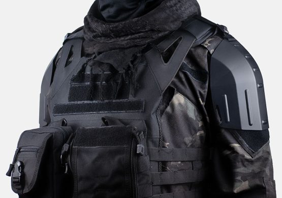 Novasteel Shoulder Armor Plates | Powerful Riot Armor