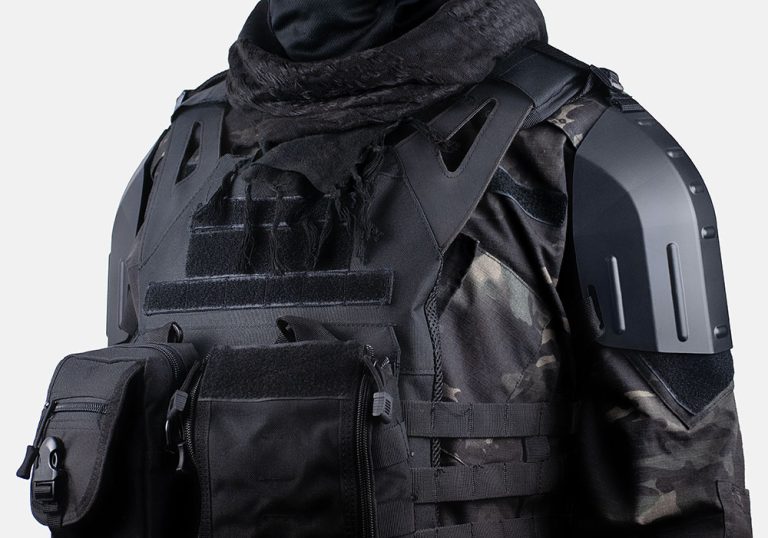 Novasteel Shoulder Armor Plates | Powerful Riot Armor