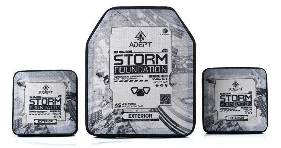 Side Armor Plates | Storm System : Foundation - Adept Armor