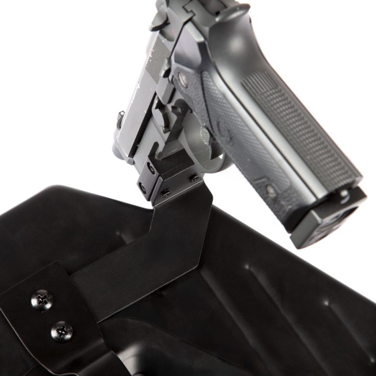 The NovaSteel Buckler Gun Shield Attachment - Adept Armor