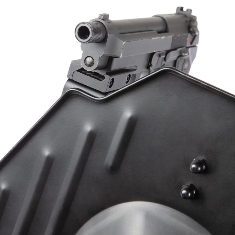 The NovaSteel Buckler Gun Shield Attachment - Adept Armor